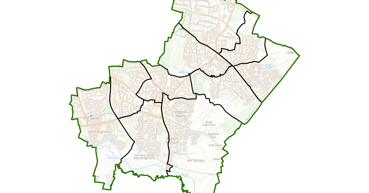 Have your say on a new political map for Oadby and Wigston Borough ...